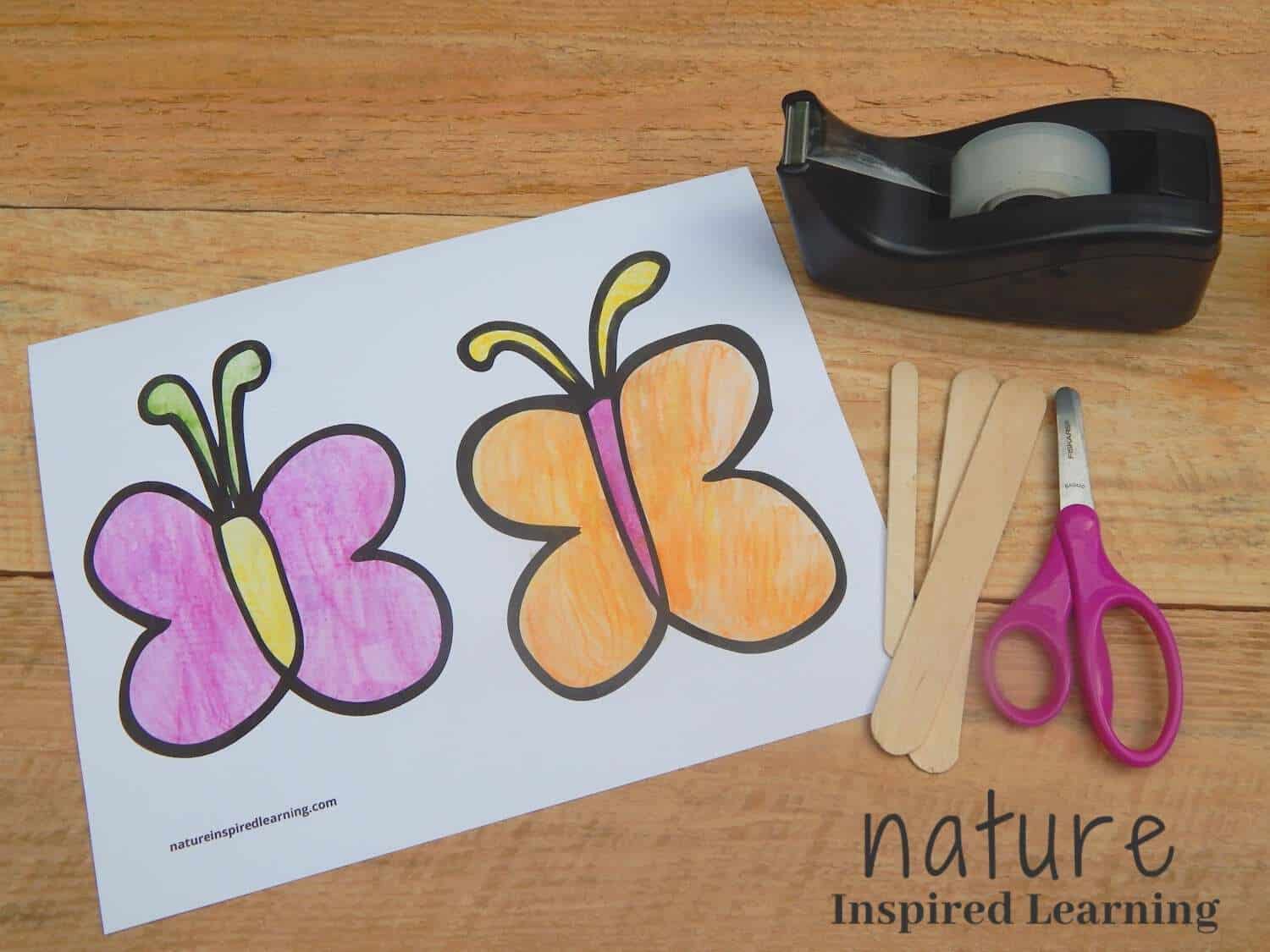 Free Butterfly Printables - Nature Inspired Learning