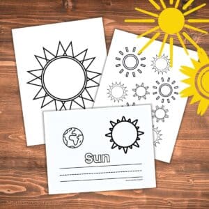 Bright Sun Coloring Pages for Kids - Nature Inspired Learning