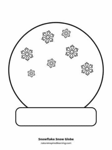 Snow Globe Coloring Pages Perfect for Winter