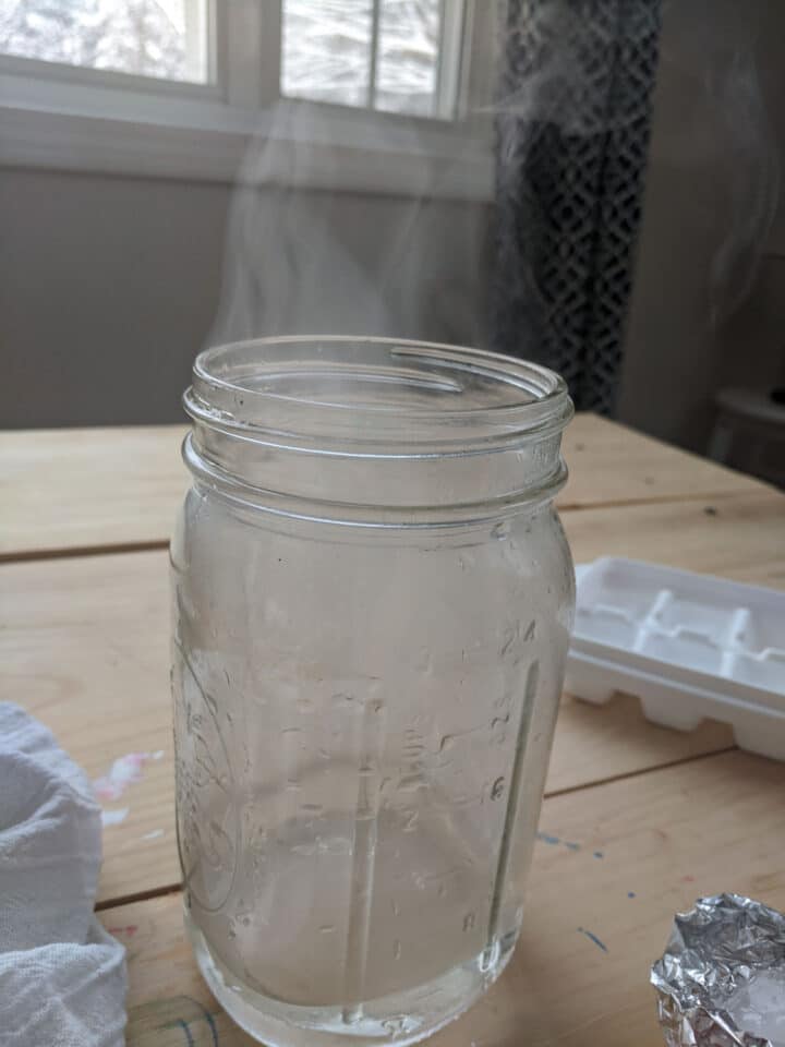 Cloud in a Jar with Free Printable Worksheets - Nature Inspired Learning
