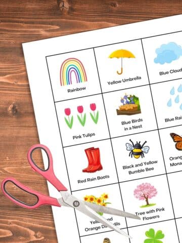 Spring Bingo - Nature Inspired Learning