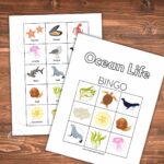 Ocean Life Bingo - Nature Inspired Learning