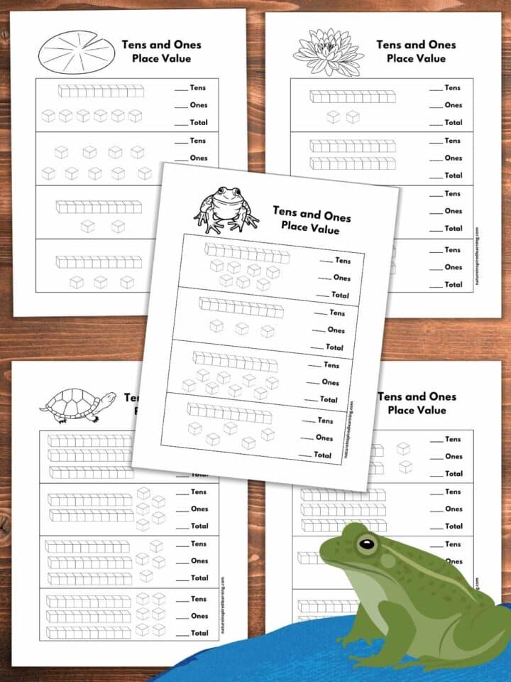 Tens and Ones Worksheets (Free) - Nature Inspired Learning