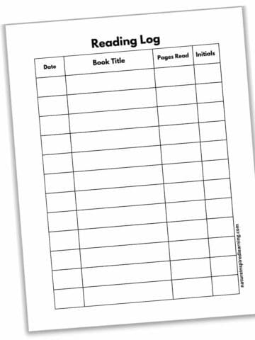 Book and Reading Logs - Nature Inspired Learning