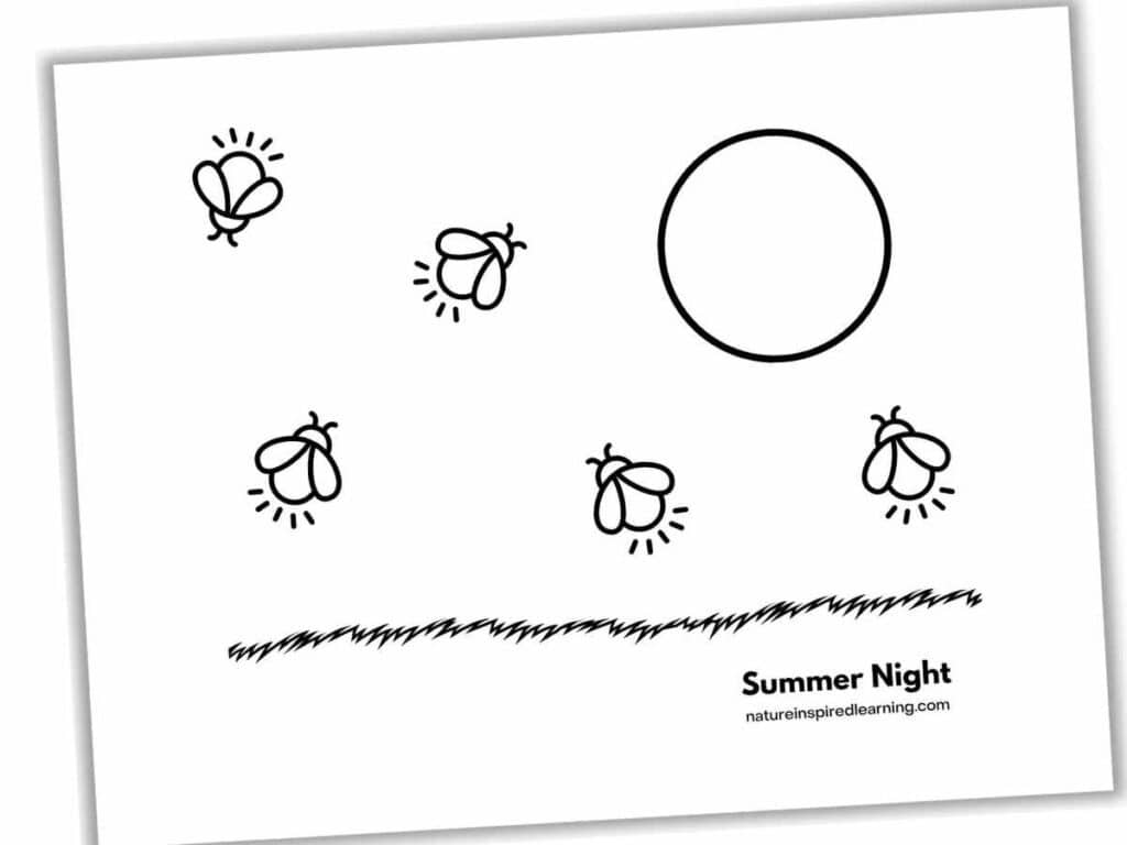Summer Coloring Pages - Nature Inspired Learning