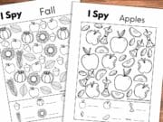 8 Fall I Spy Printables - Nature Inspired Learning