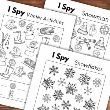 Printable Build a Snowman Craft (with Free Template)