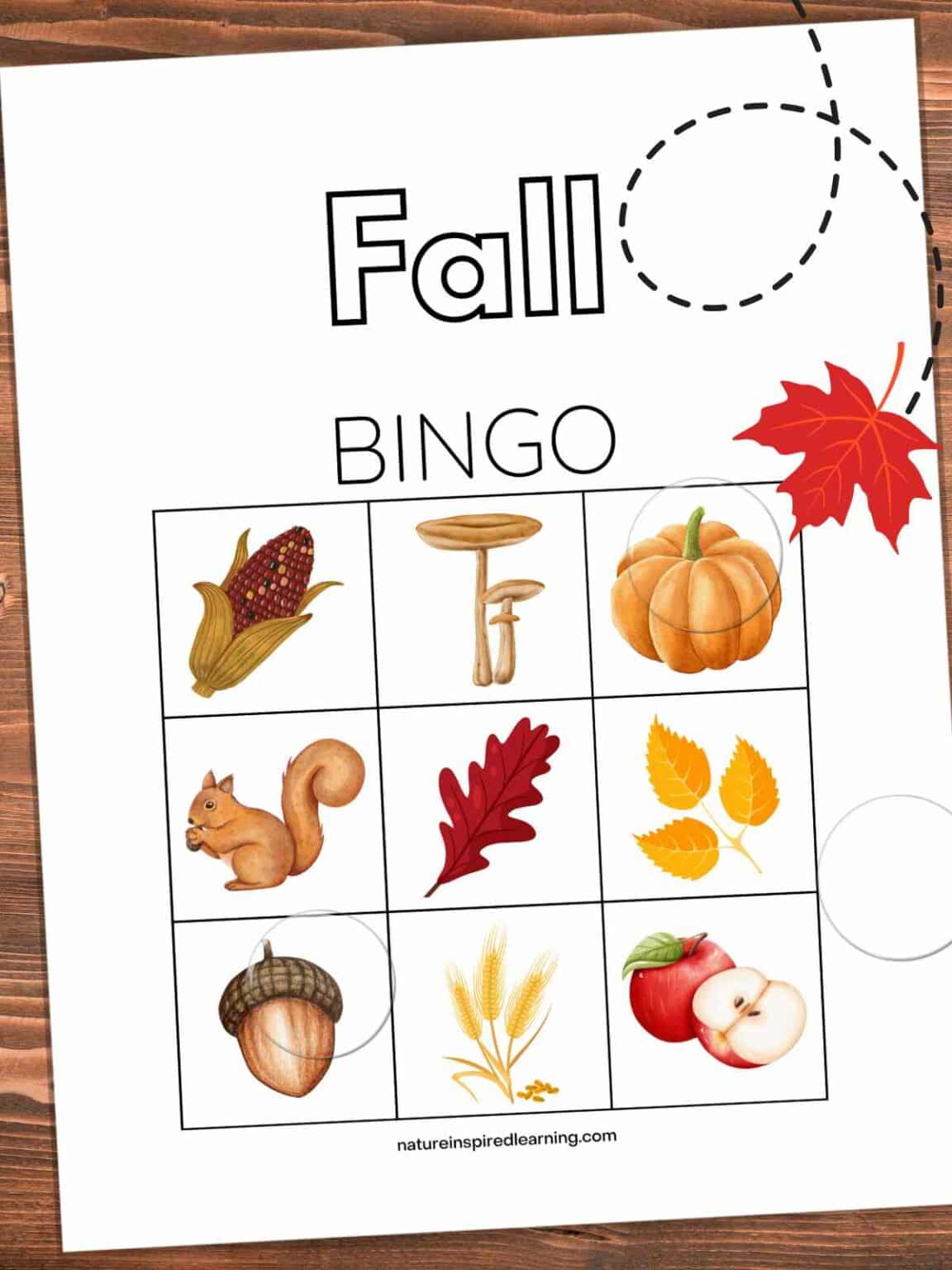 12 Printable Bingo Games for Young Kids - Nature Inspired Learning