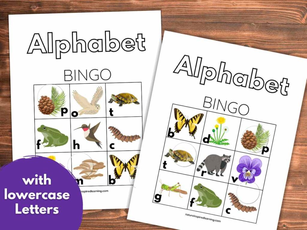 Letter I Spy Worksheets - Nature Inspired Learning